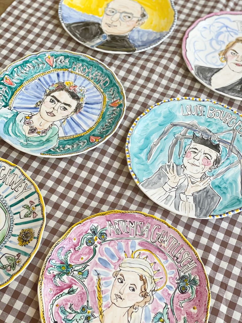 Josephine Dessine, 'Artist Plates' 2022 – domenicamarland